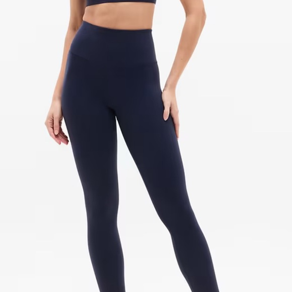 Athleta | Pants & Jumpsuits | Athleta Navy Ultra High Rise Elation ...